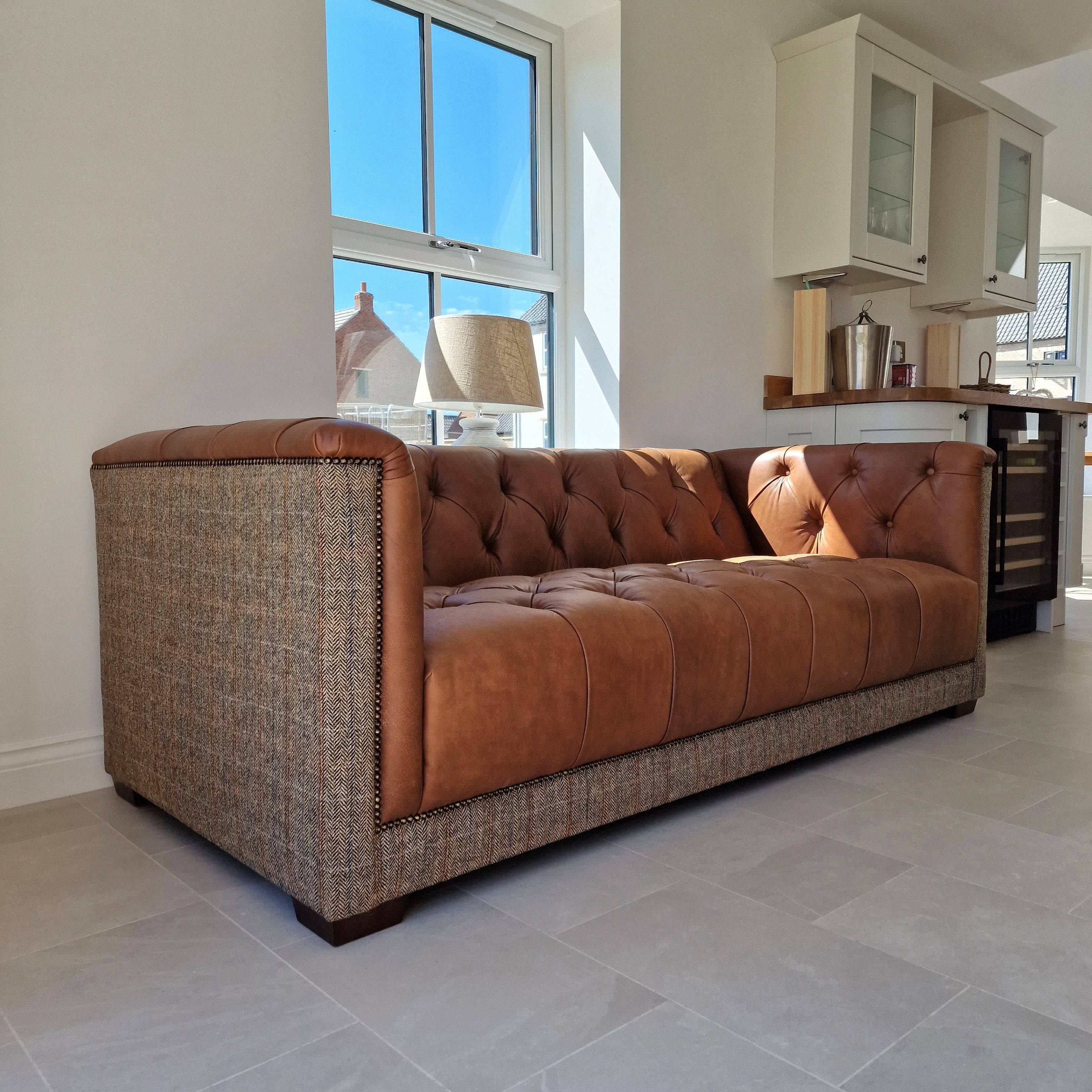 Large Unique Selection Of Fabric & Leather Mix Sofas | Rydan interiors ...